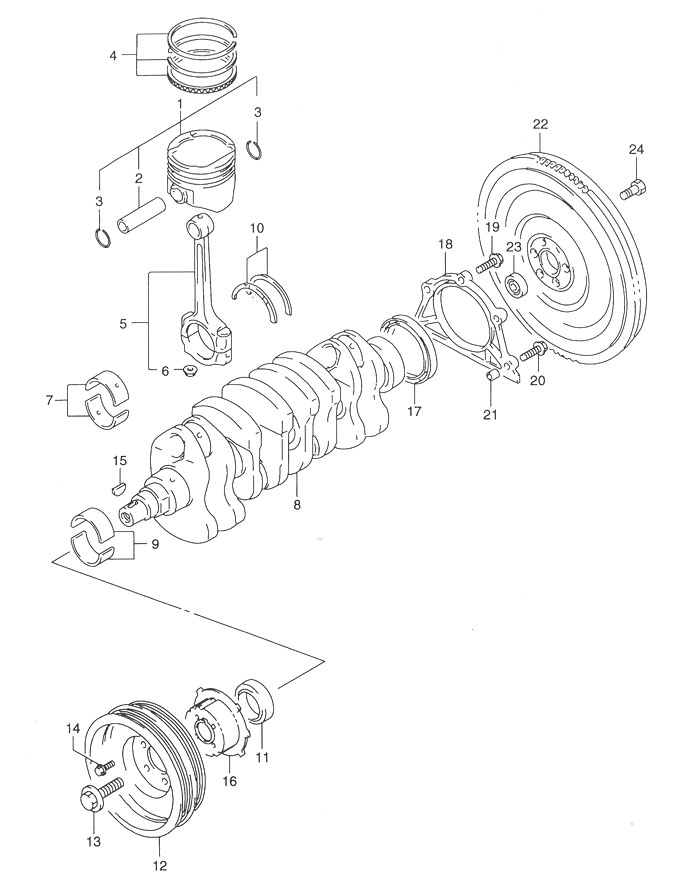 Engine - Suzuki Spare Part | Suzuki Indonesia