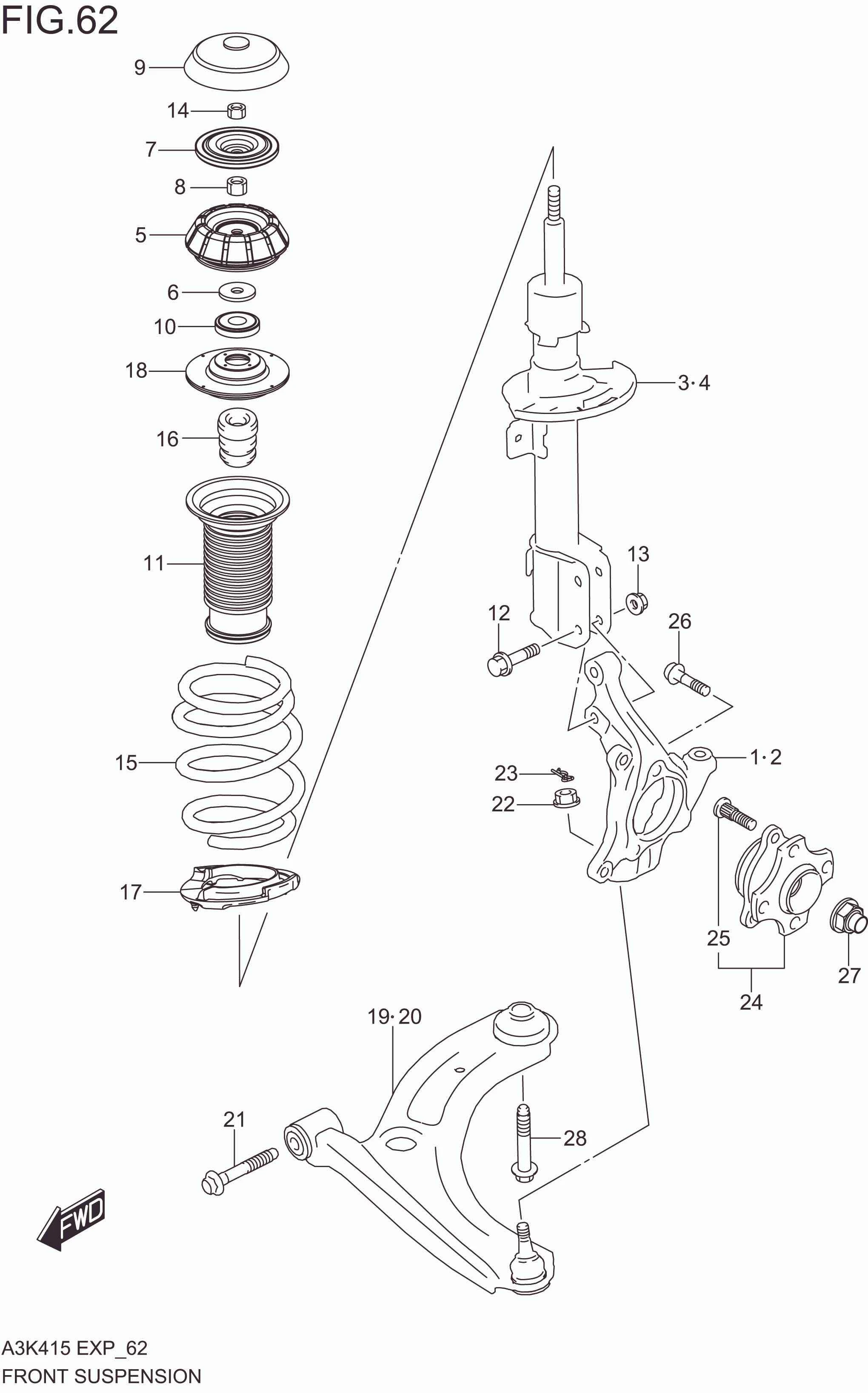 Suspension - Suzuki Spare Part | Suzuki Indonesia