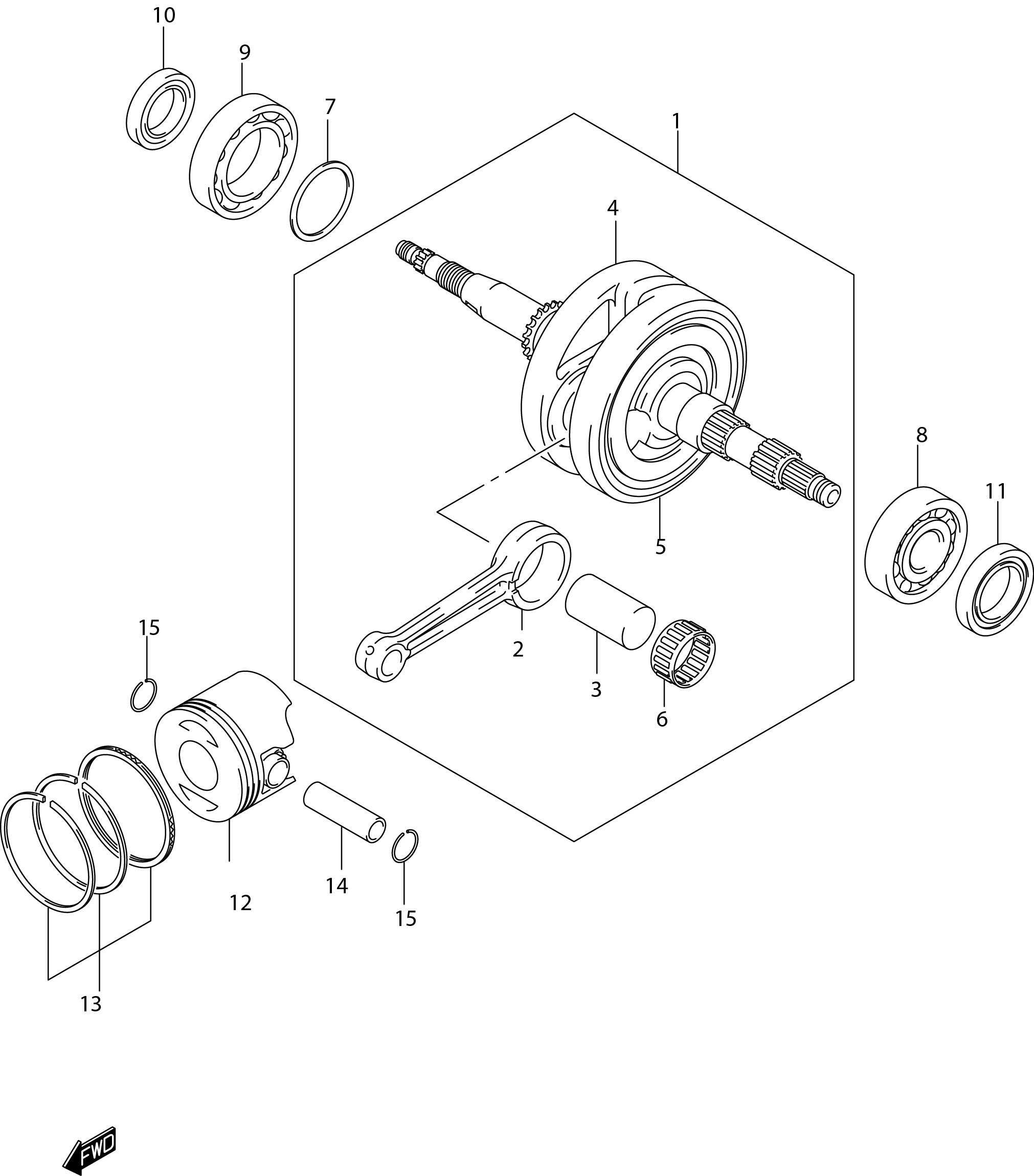 Engine - Suzuki Spare Part | Suzuki Indonesia