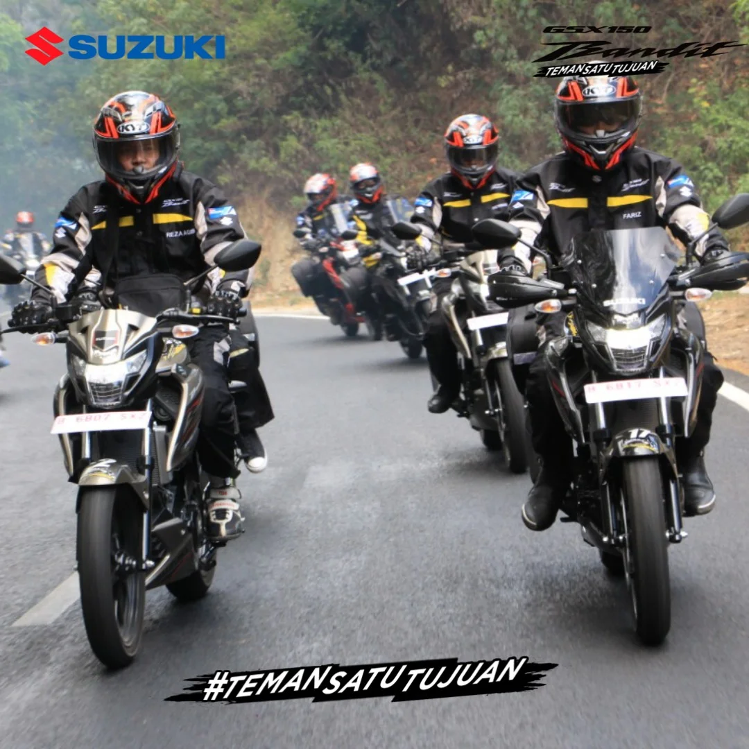 Suzuki GSX150 Bandit Touring Teman Satu Tujuan | Suzuki Indonesia