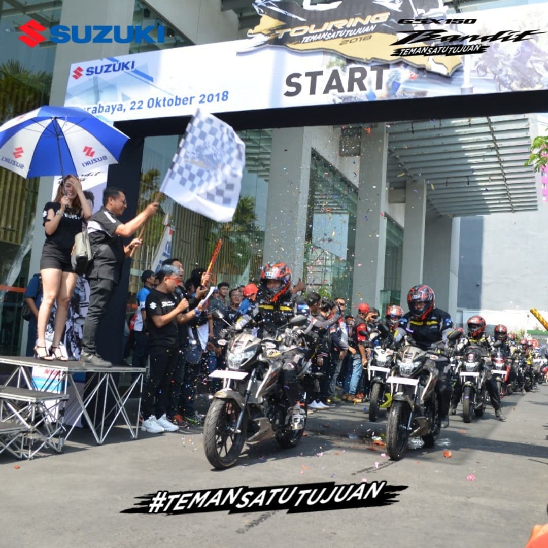 Suzuki GSX150 Bandit Touring Teman Satu Tujuan | PT Suzuki Indomobil Motor